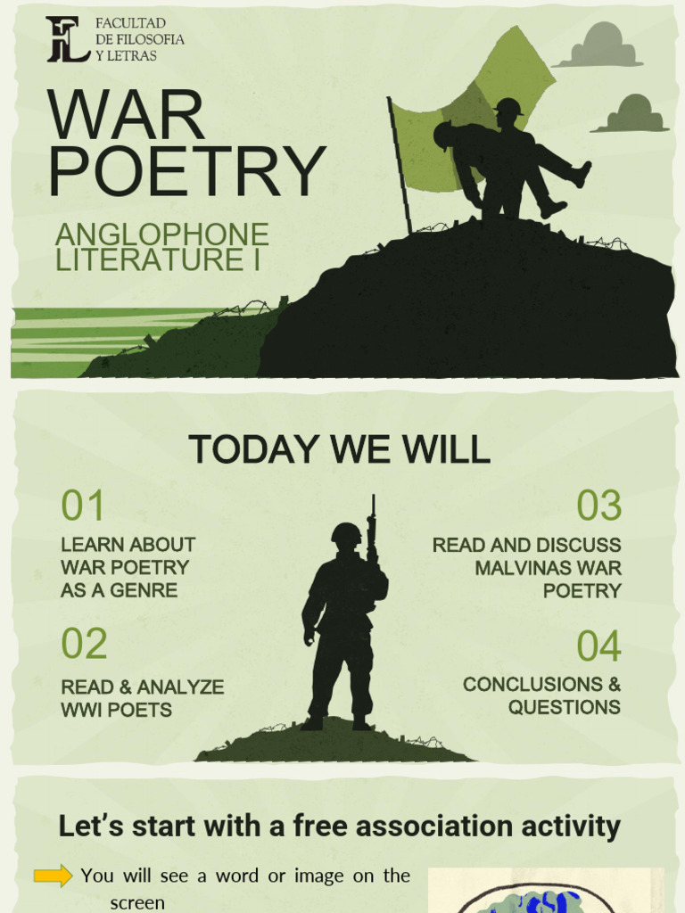 War Poetry Class FINAL | PDF