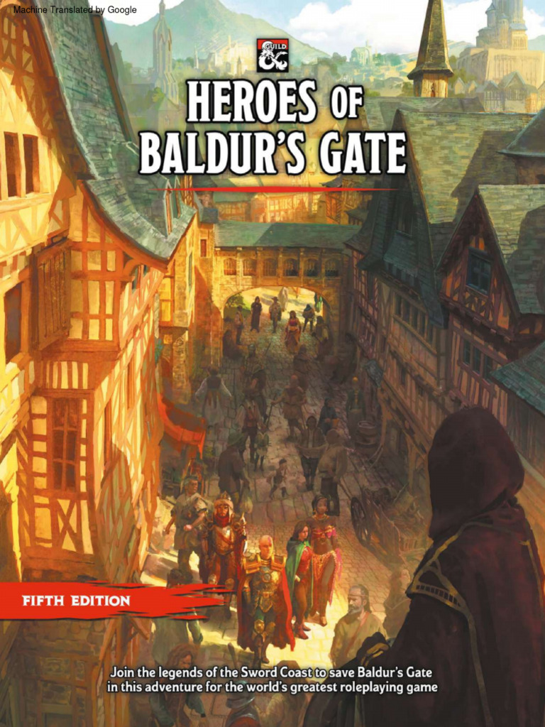 DND 5e - Heróis de Baldur's Gate - Traduzido | PDF | Dungeons & Dragons ...