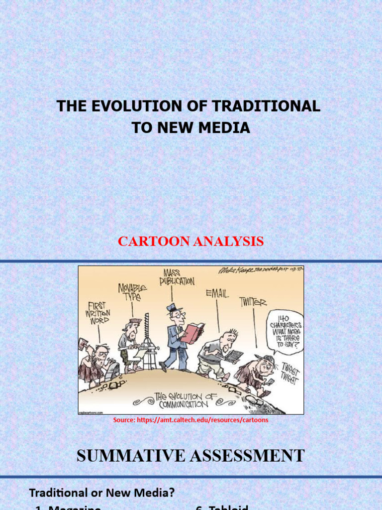 The Evolution of Traditional To New Media | PDF | Personal Computers ...