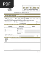 Formato Iph Justicia Civica | PDF | Policía