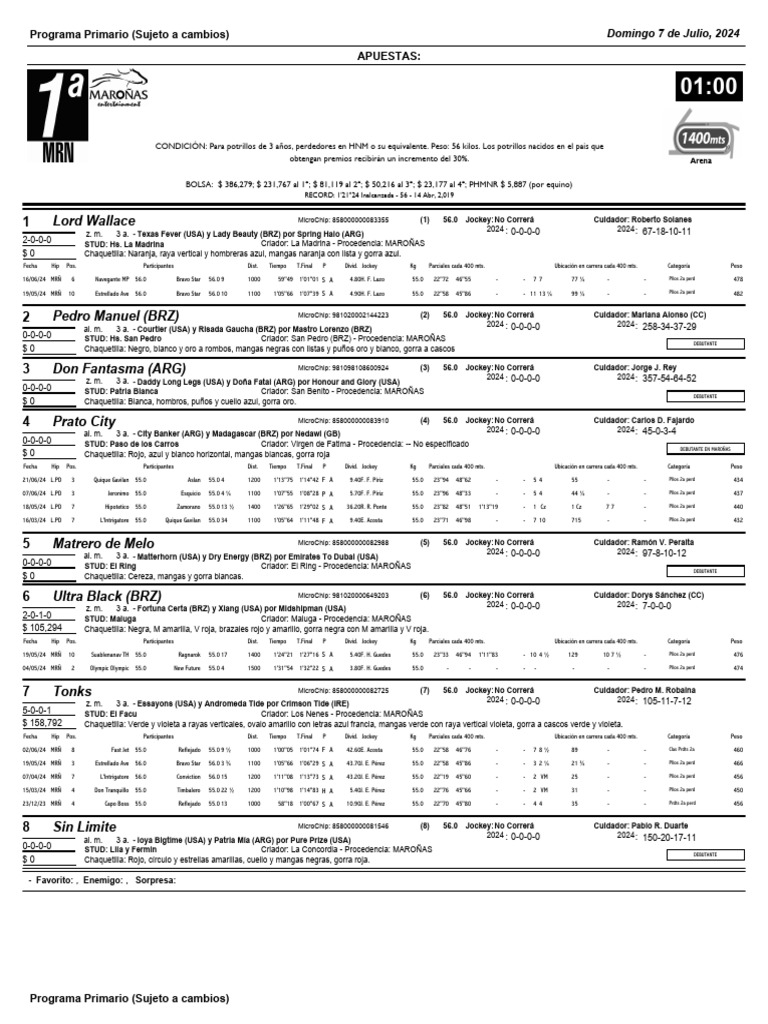 Tabulada MRN 20240707 | PDF