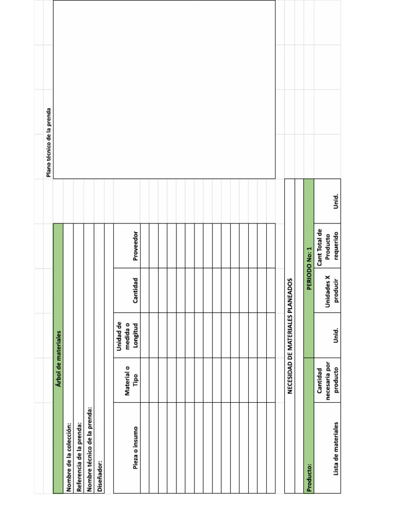 Arbl de Materiales | PDF