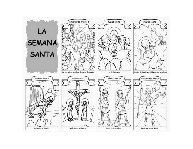 Actividad Semana Santa | PDF