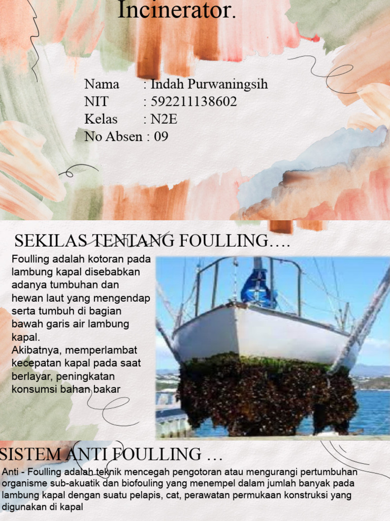 TUGAS MARPOL ANTI FOULLING & INCENATOR - Indah Purwaningsih | PDF ...