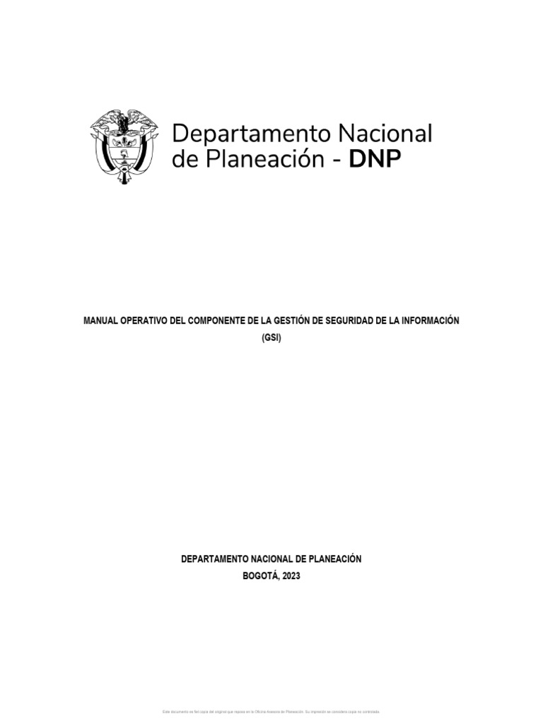Manual Operativo Piip | PDF | La seguridad informática | Seguridad