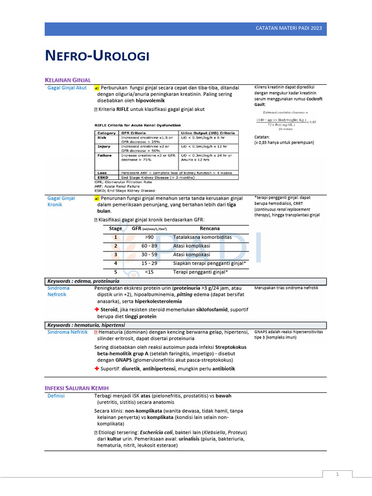 Nefro Pediatri | PDF