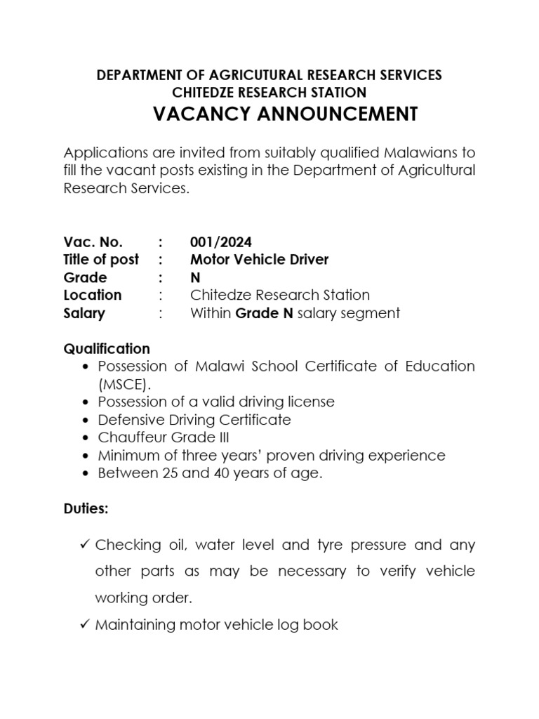 2024 Advert Various Posts-Final | PDF | Business