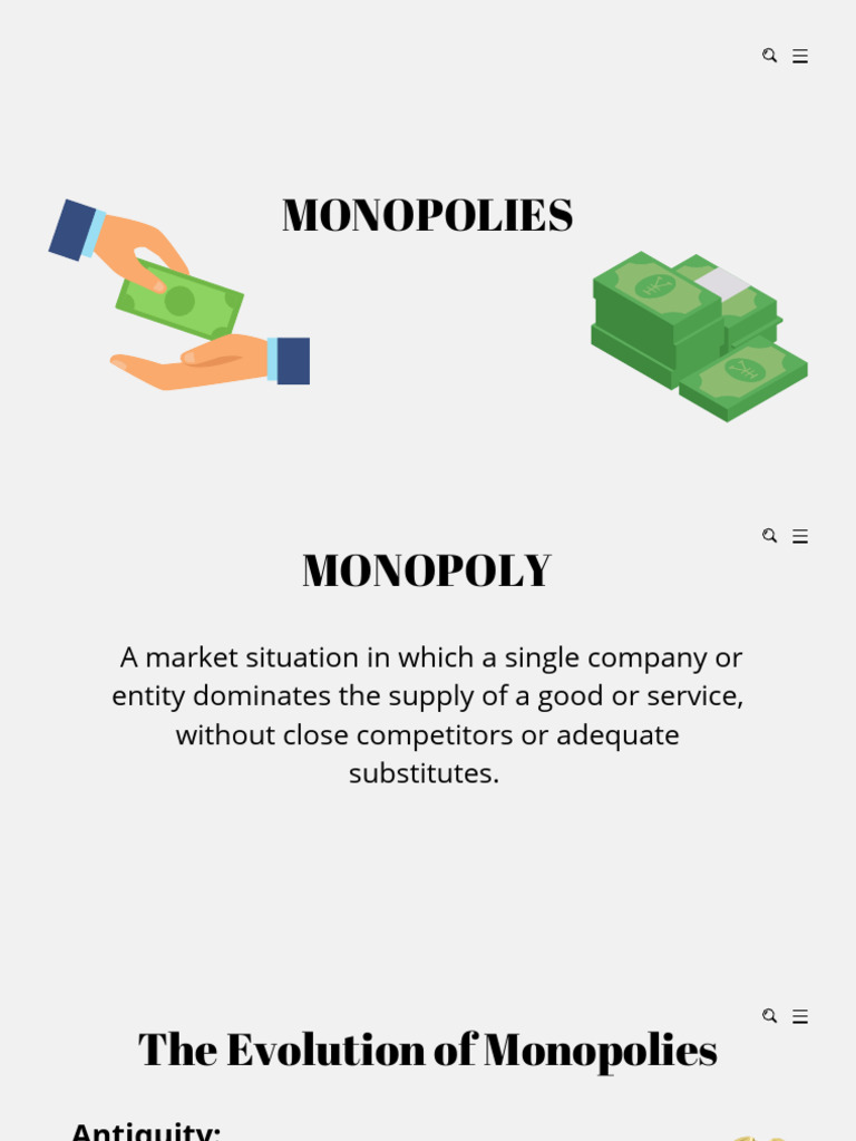 Monopolies | PDF | Monopoly | Profit (Economics)
