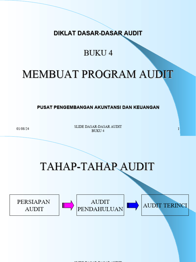 Slide Dda Buku 4 Membuat Program Audit | PDF
