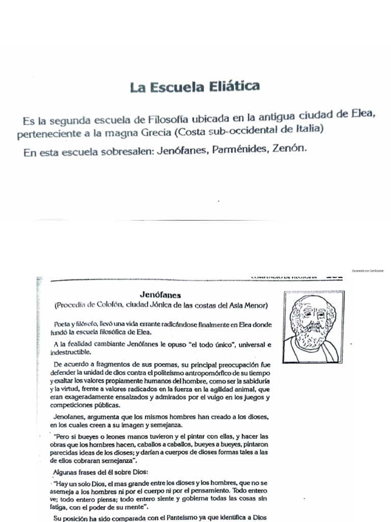 Grupo 3 - Filosofos Eleatad - Zenon de Elea | PDF