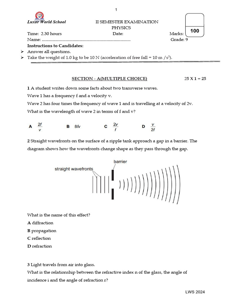 Grade 9 Sem 2 | PDF | Radioactive Decay | Atoms