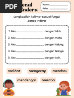 LKPD Belajar Suku Kata | PDF