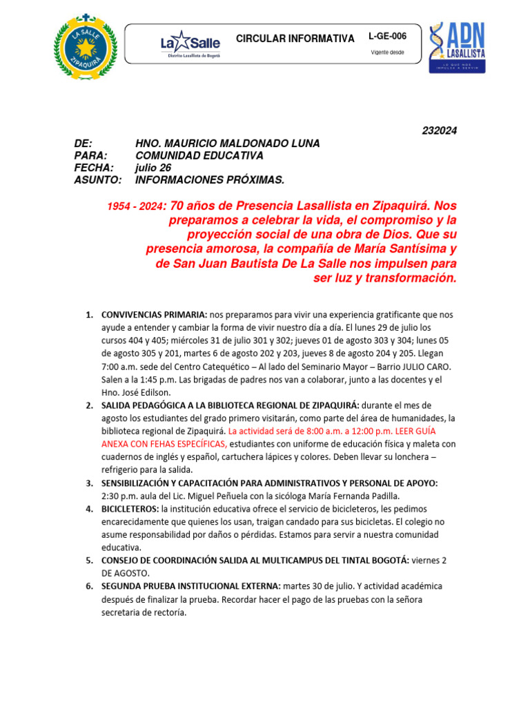 Circular 232024 | PDF