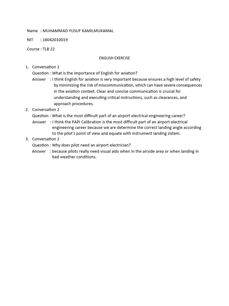 19 - Yusuf Kamilmukamal - TLB 22 - Question of Opinion | PDF | Business | Computers