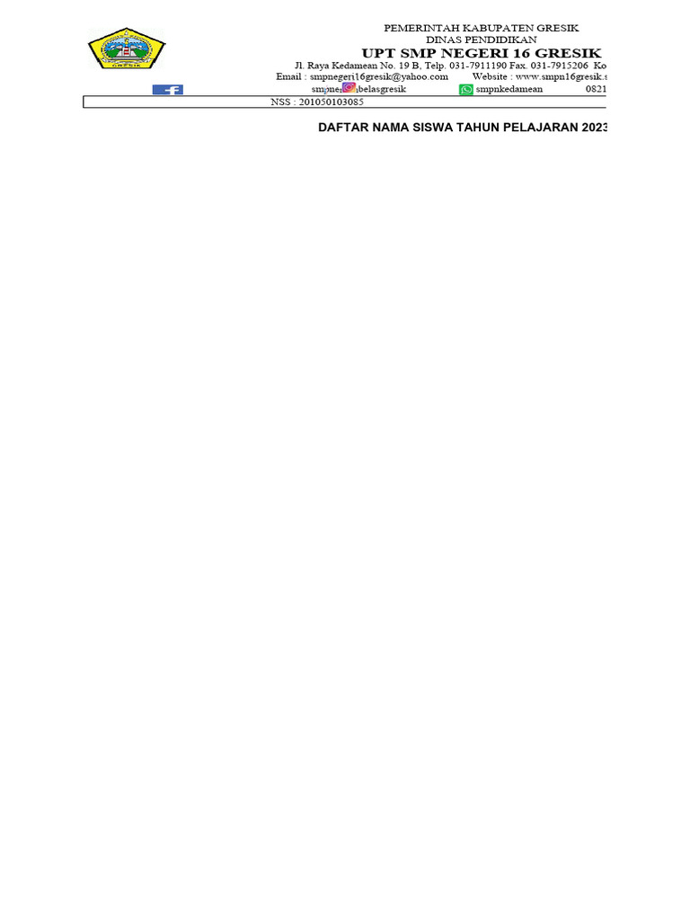 Nilai Ipa, 8 G Tp. 2023-2024 Genap | PDF