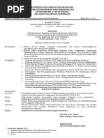 SK Penetapan Peserta Didik Baru | PDF