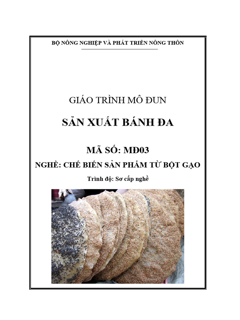 Tailieuxanh GT Modun 03 San Xuat Banh Da 2052 | PDF
