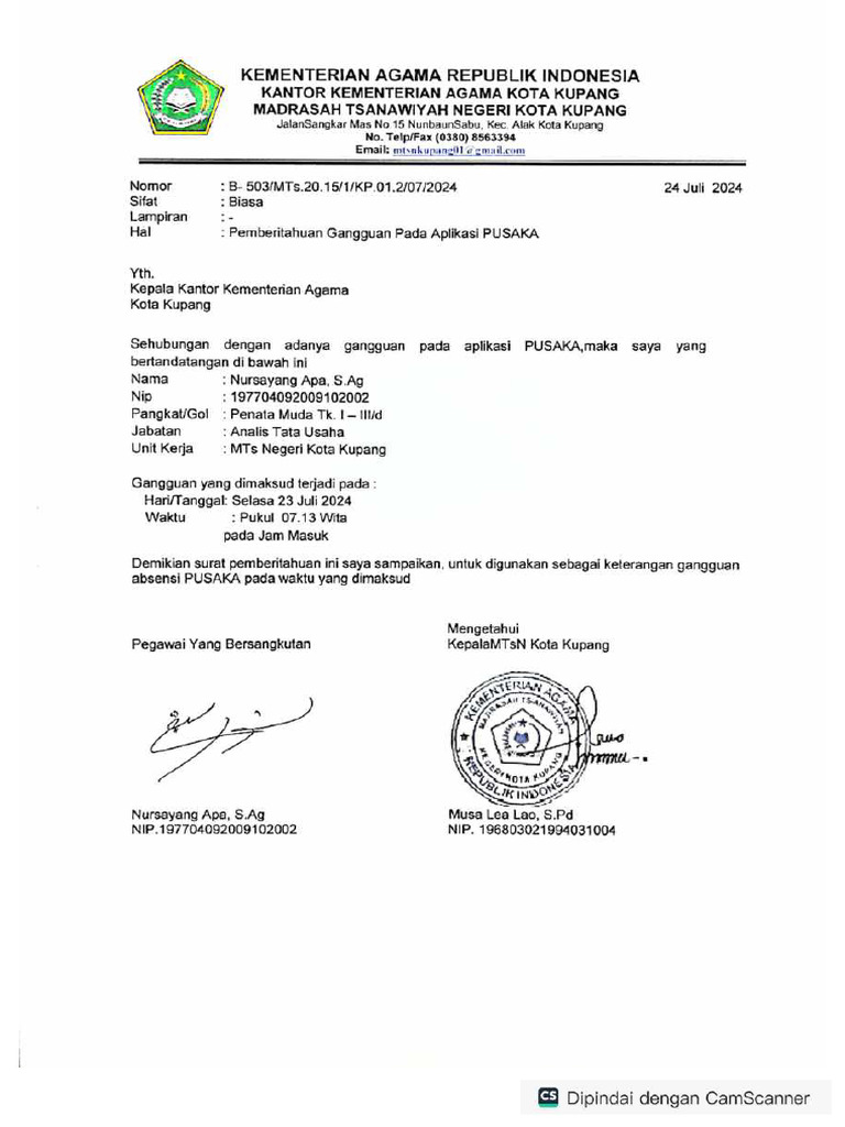 Suket Absen Pusaka Error-Dikompresi - 2 | PDF