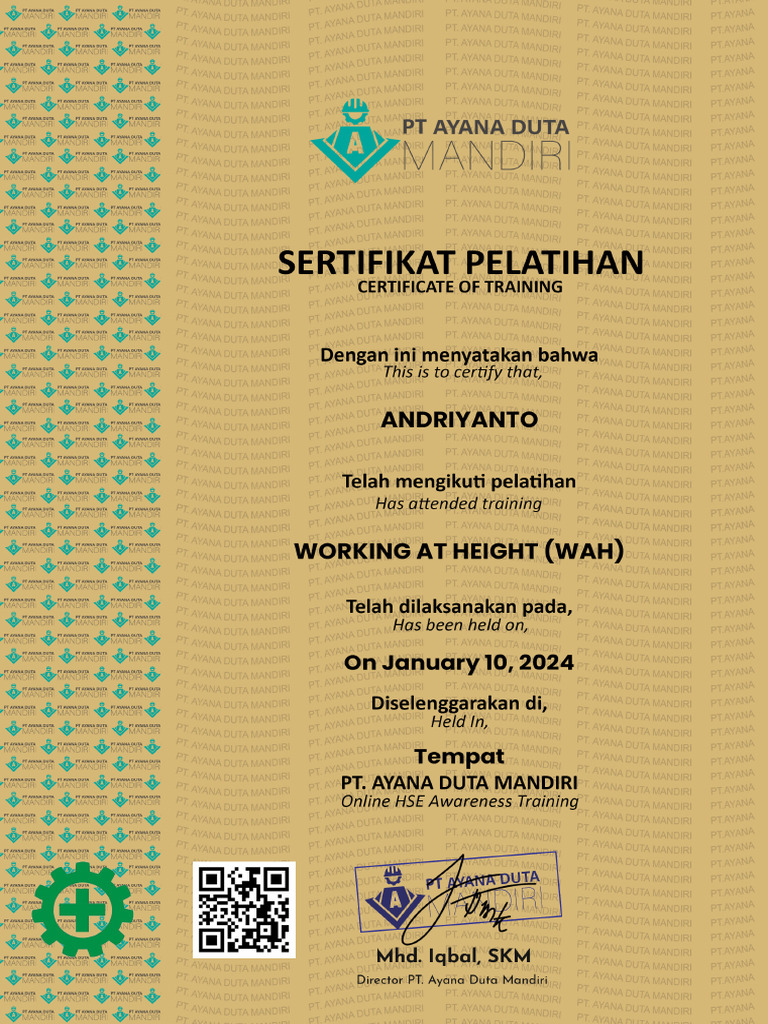 Andriyanto - WAH | PDF