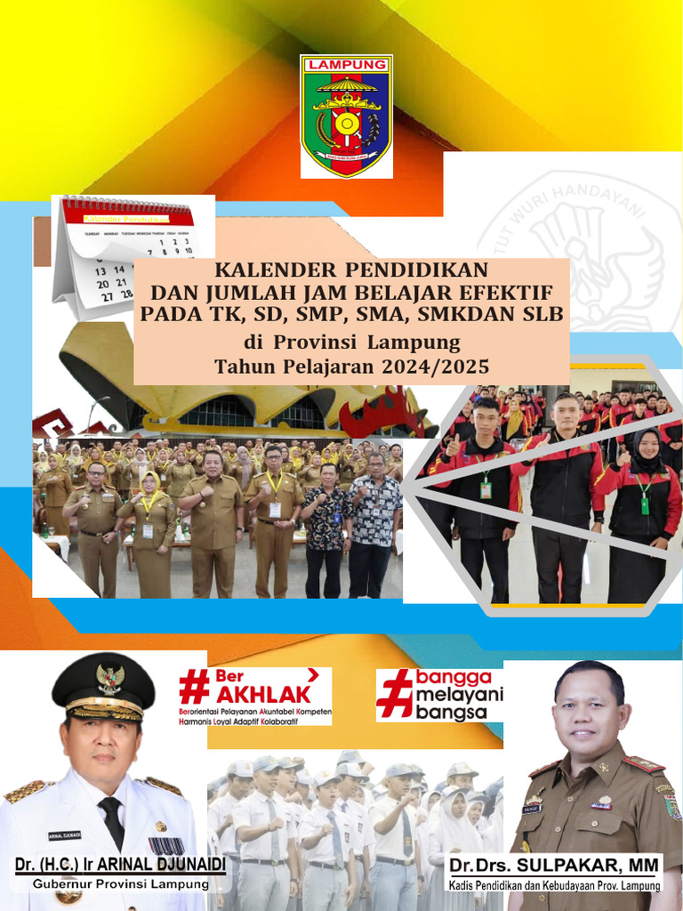 Draft Kalender Pendidikan 2024 | PDF