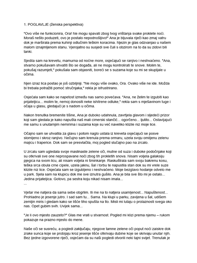 Prvo Poglavlje | PDF