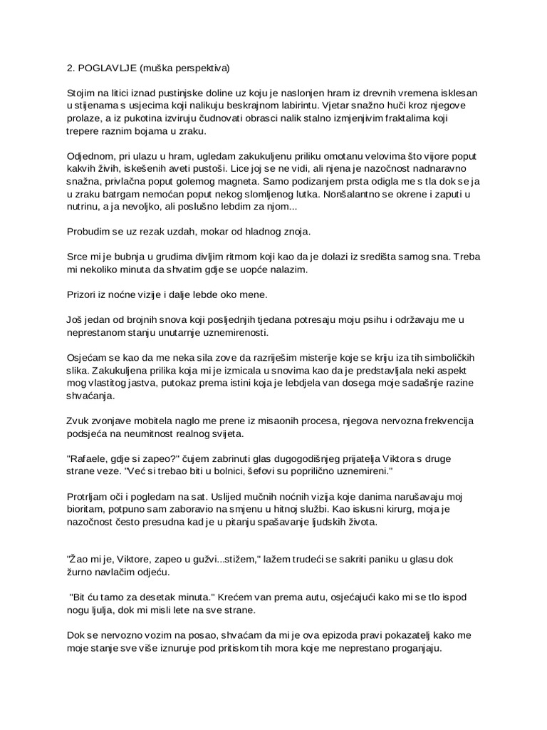 Drugo Poglavlje | PDF