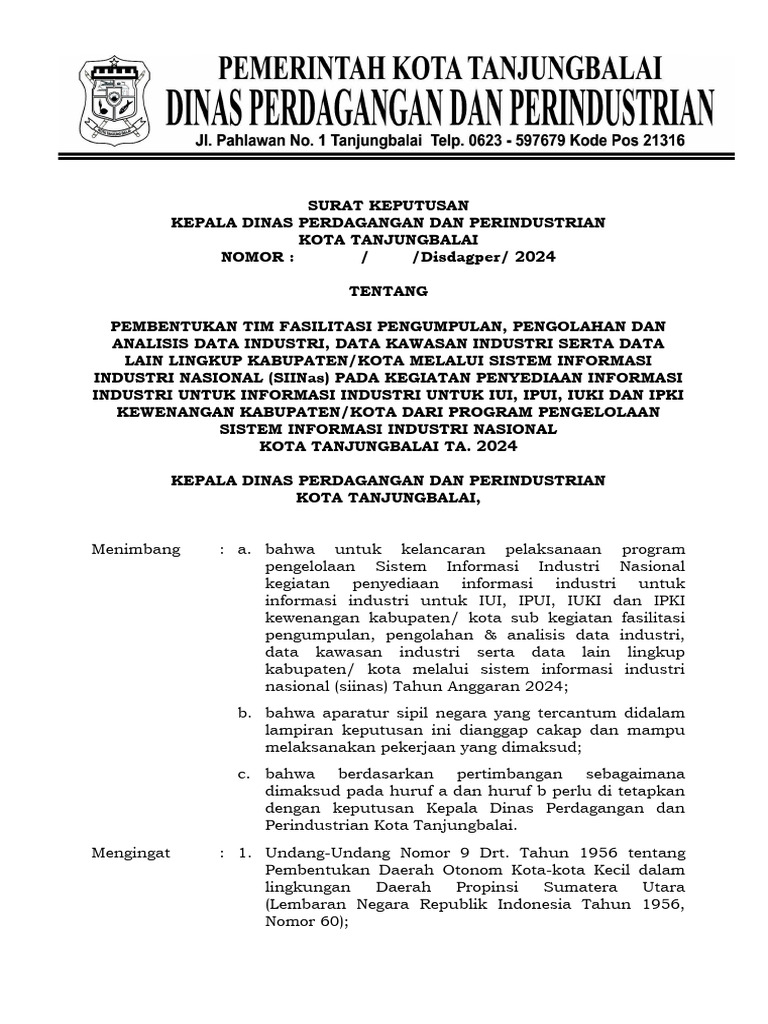 DRAF SK TIM SIINas | PDF