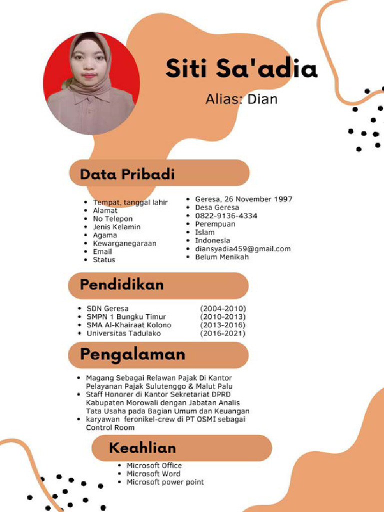 CV Terbaru - Compressed-Compressed | PDF