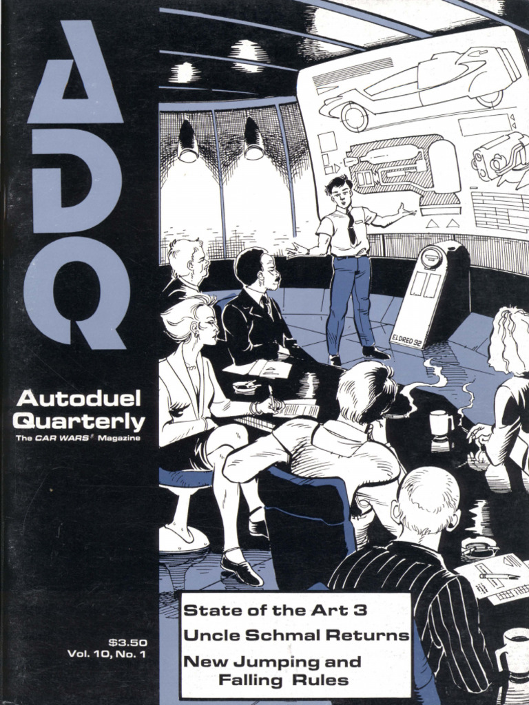 Spring 2042 Autoduel Quarterly Issue | PDF | Vehicles | Trailer (Vehicle)
