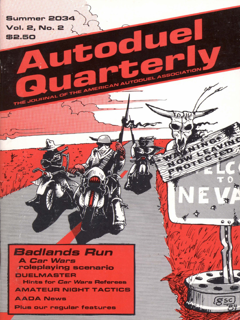 Autoduel Quarterly 2 2 | PDF | Australia