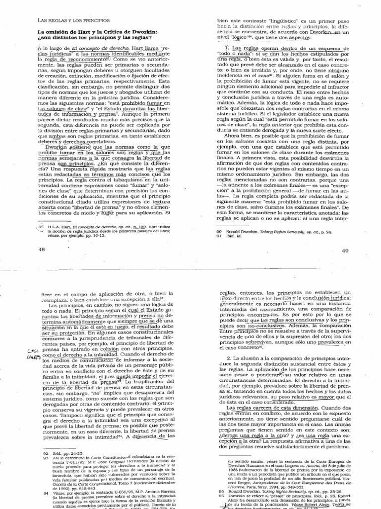 Debate Hart Dworkin La Decision Judicial 1 | PDF | Educación en artes ...