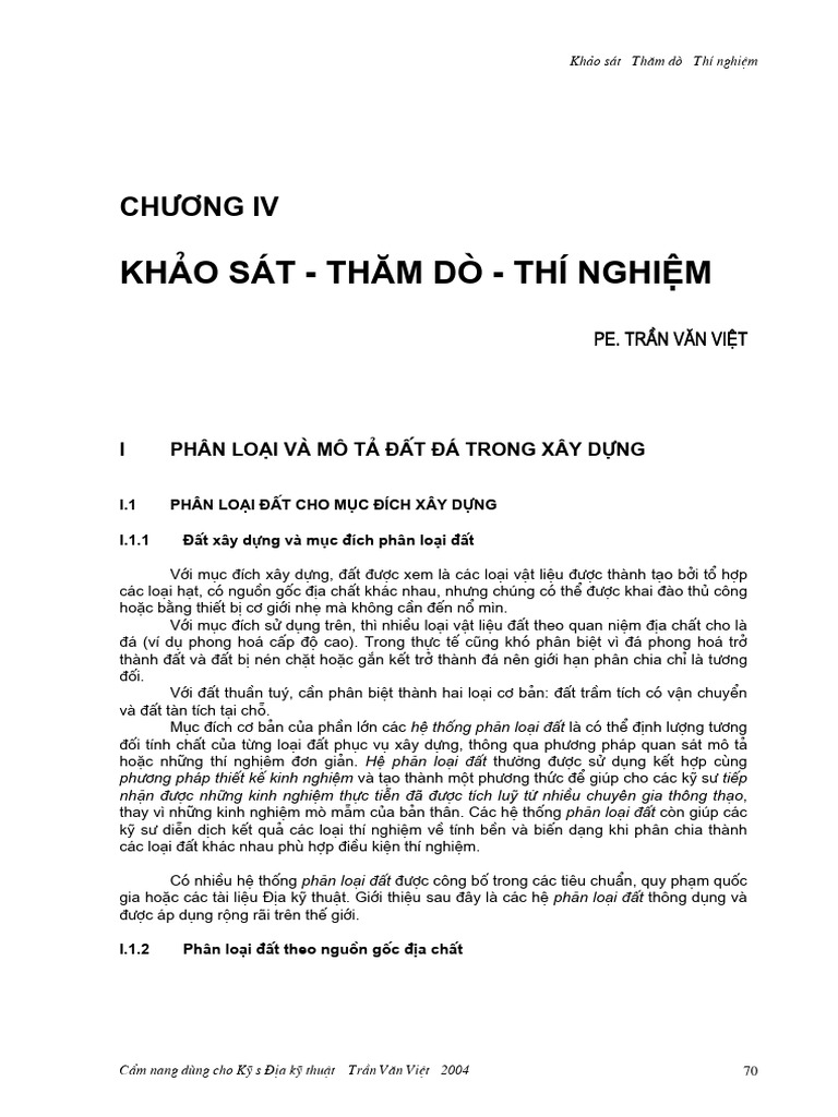 Phan Loai Mo Ta Dat Da Trong Xay Dung | PDF