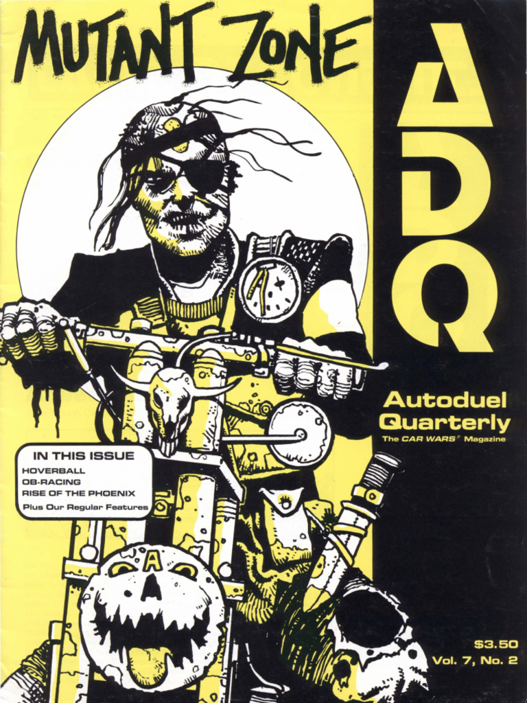 Autoduel Quarterly 7 2 | PDF | Airship | Artillery