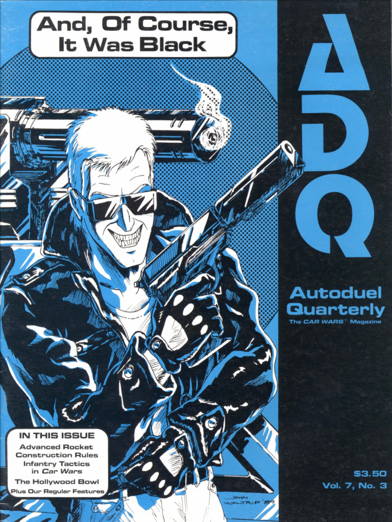 Autoduel Quarterly 7 3 | PDF | Rocket | Mail