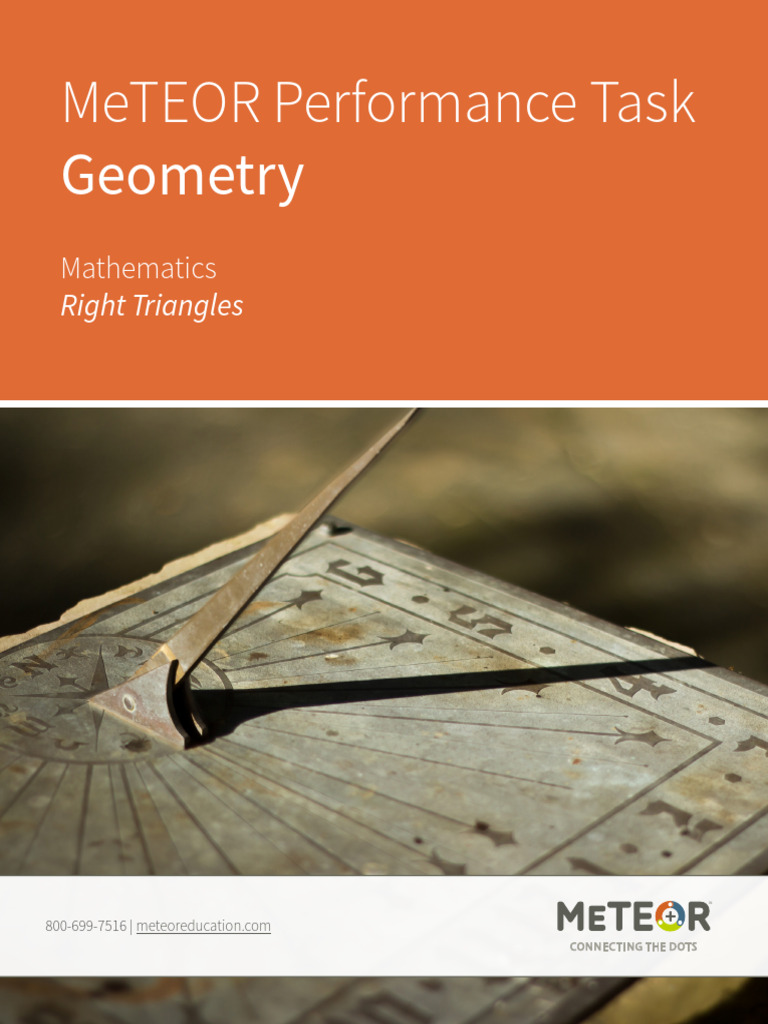 Geo Right Triangles Teacher Overview | PDF | Triangle | Mathematics