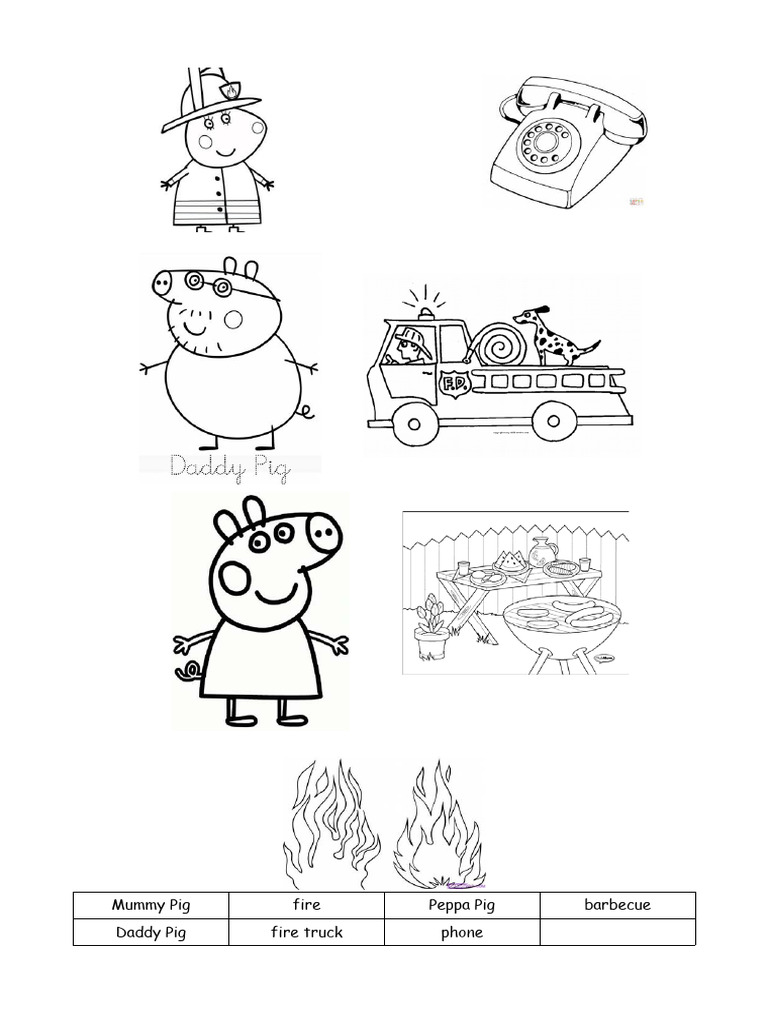 Peppa Pig Fire Truck Adventure Activities | PDF | Fire Engine