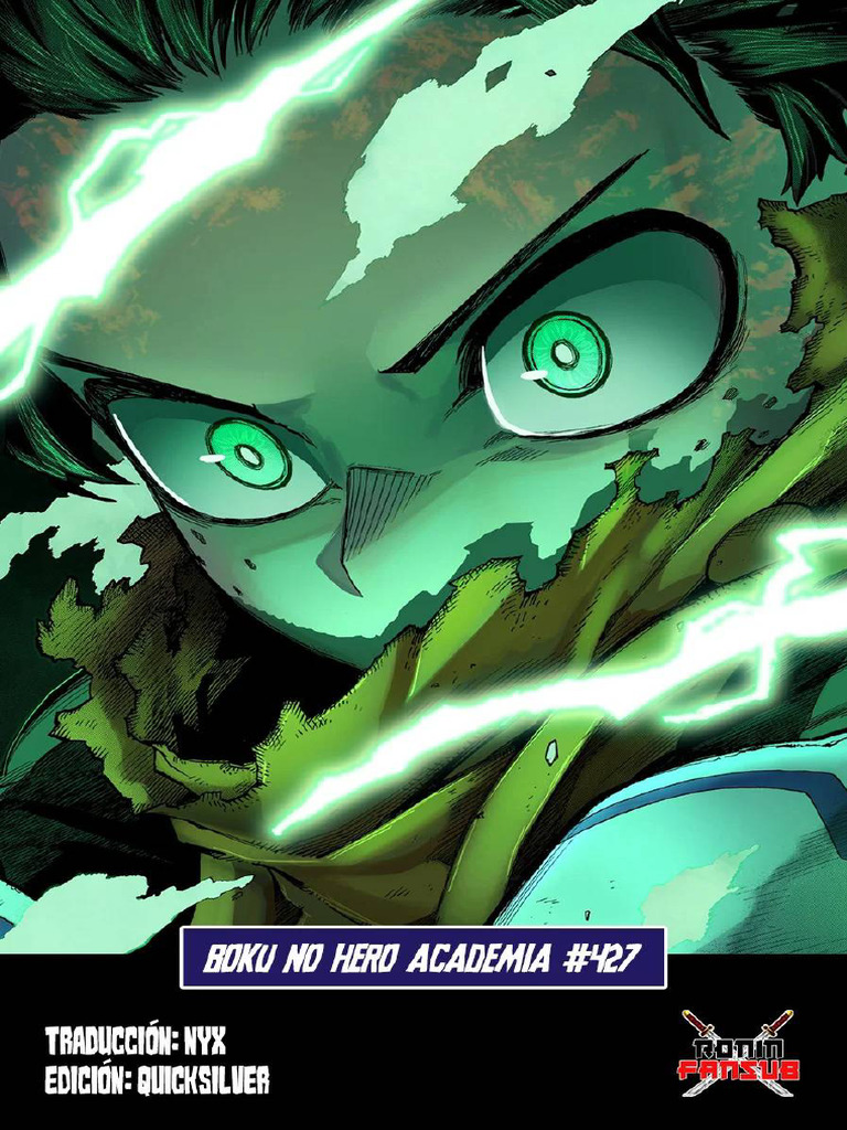 Cap. 427 - MHA - ¿Quien Era Tomura Shigaraki¿ | PDF