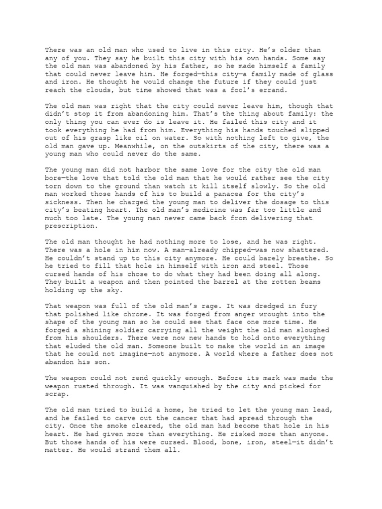 This City Made Us Zine Submission | PDF