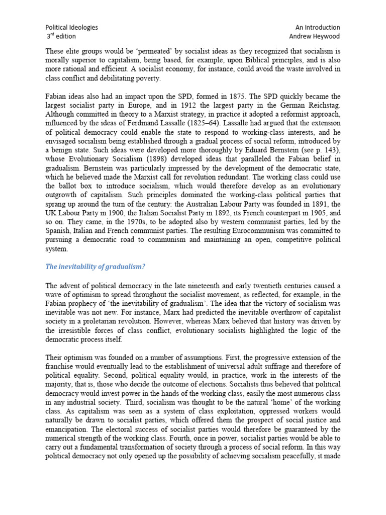 Introducing Political Ideologies Pdf