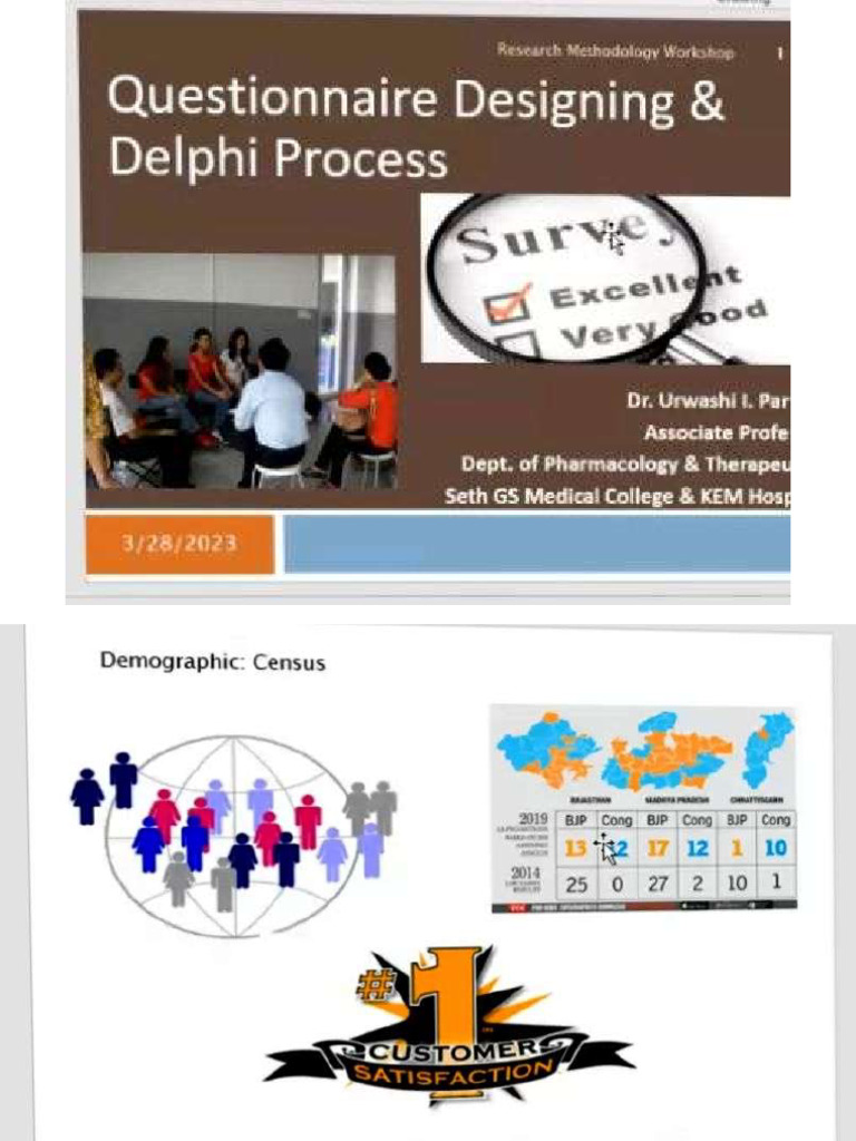 Questionnaire Designing and Delphi Method | PDF