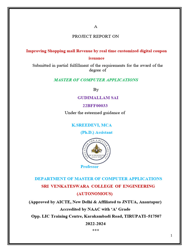 Improving Shopping Mall Revenue by Real Time Customized Digital Coupon ...