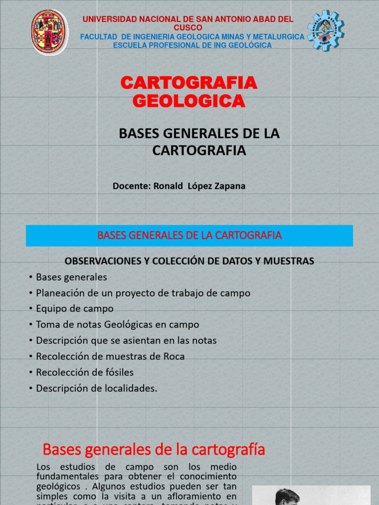Bases Generales de La Cartografia | PDF | Hipótesis | Método científico