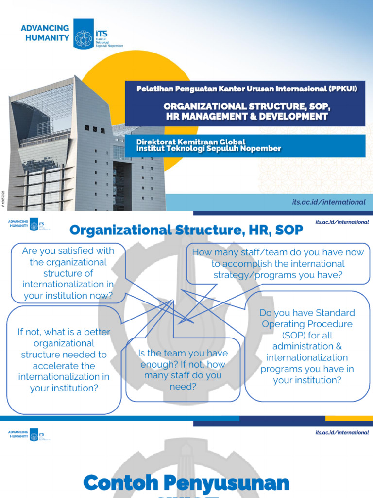 1B Organizational Structure, SOP, Human Resources Management - Development | PDF | Karier ...