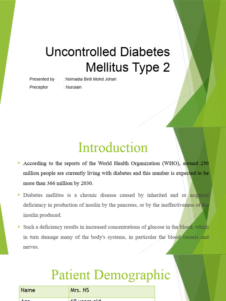 Case Presentation Dmtac | PDF | Diabetes | Diabetes Management