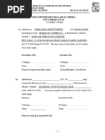 Contoh Nota Serah Tugas GB | PDF