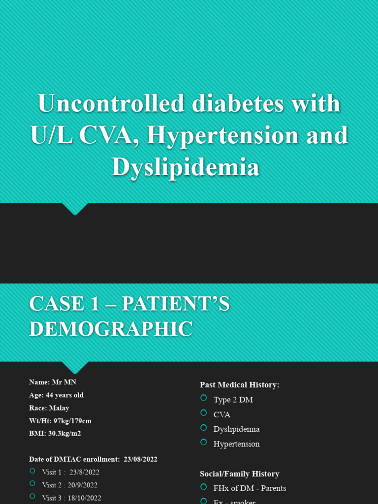 Dmtac Ummu Aqilah | PDF | Statin | Clinical Medicine