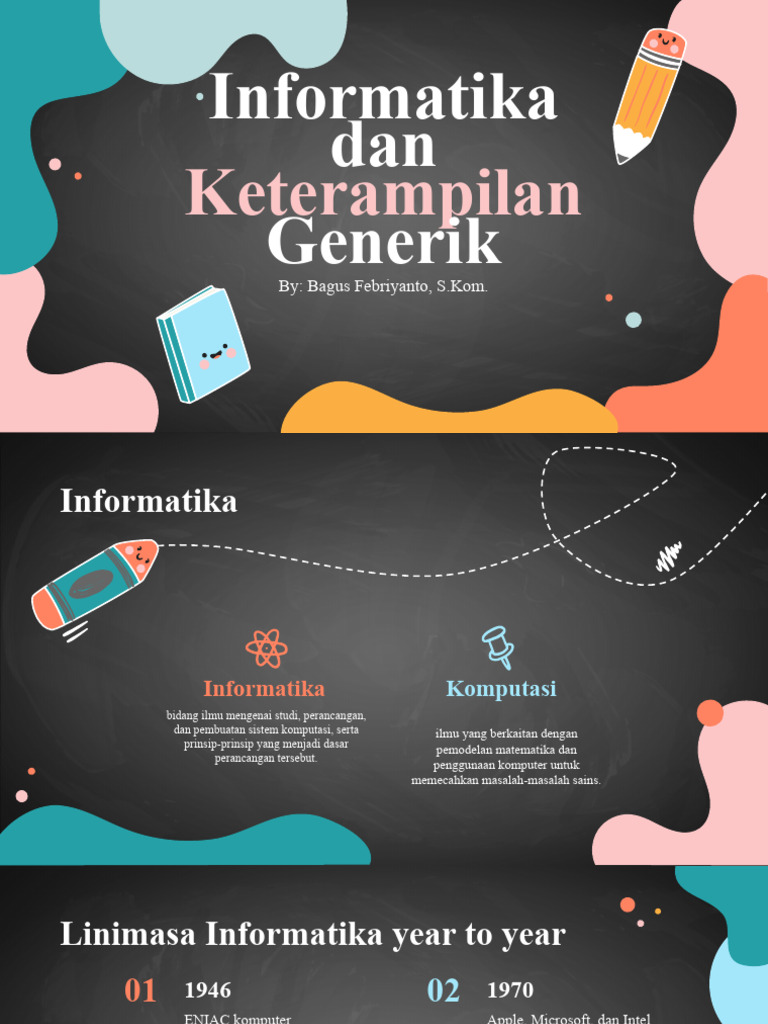 Informatika Dan Keterampilan Generik | PDF