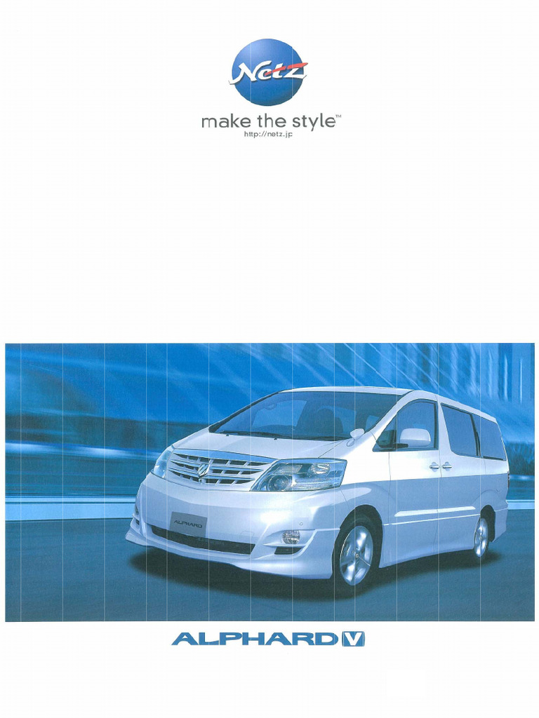 Toyota Alphard V 2007 JPN | PDF