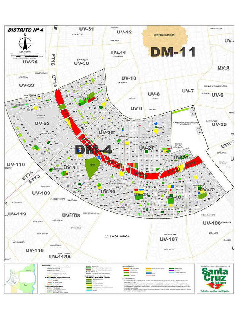Plano Del Distrito Municipal 4 WcHFecuRMJ | PDF