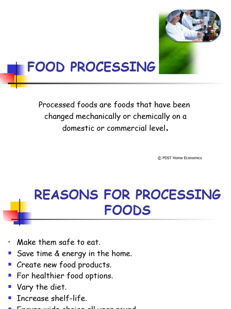 Food Processing | PDF | Foods | Convenience Food